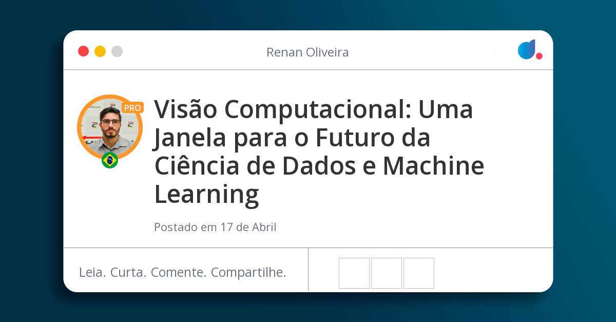 Visão Computacional: Uma Janela para o Futuro da Ciência de Dados e ...