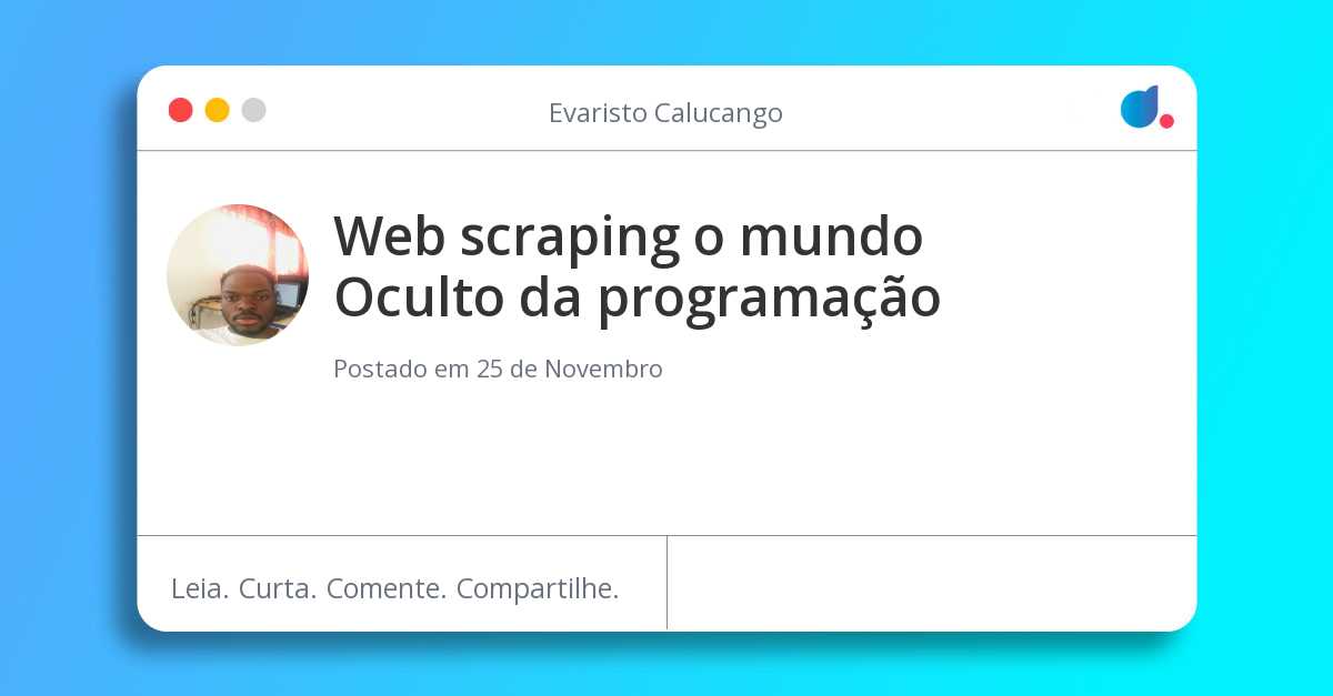 Web scraping o mundo Oculto da programação