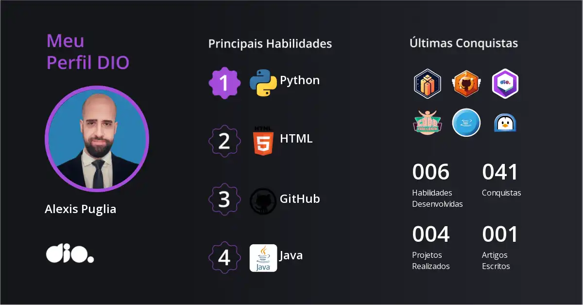 Alexis Puglia — DIO Community Profile