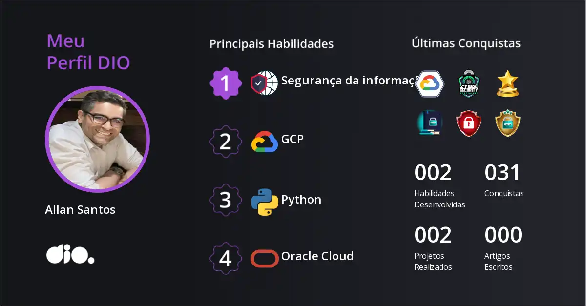 Allan Santos — DIO Community Profile