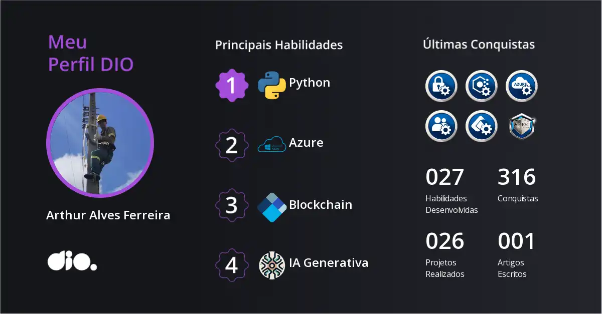 Arthur Alves Ferreira — DIO Community Profile