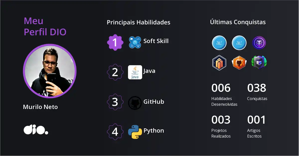 Murilo Neto — DIO Community Profile