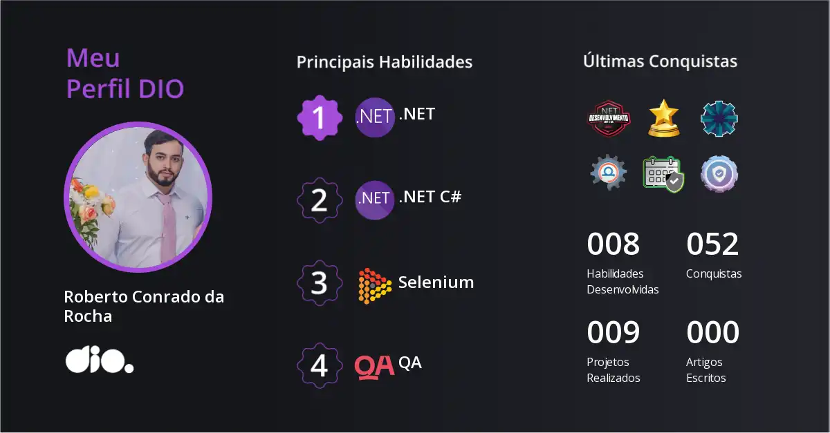 Roberto Conrado da Rocha — DIO Community Profile
