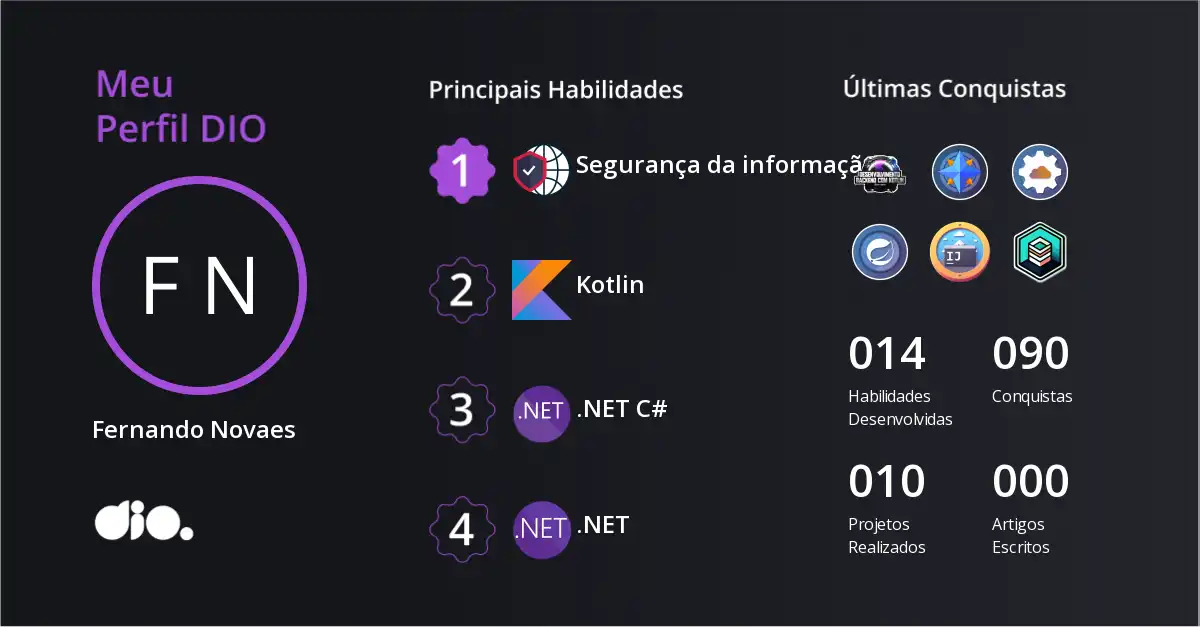 Fernando Novaes — DIO Community Profile