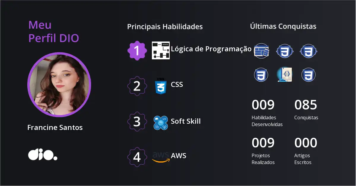 Francine Dalmolin Dos Santos — DIO Community Profile
