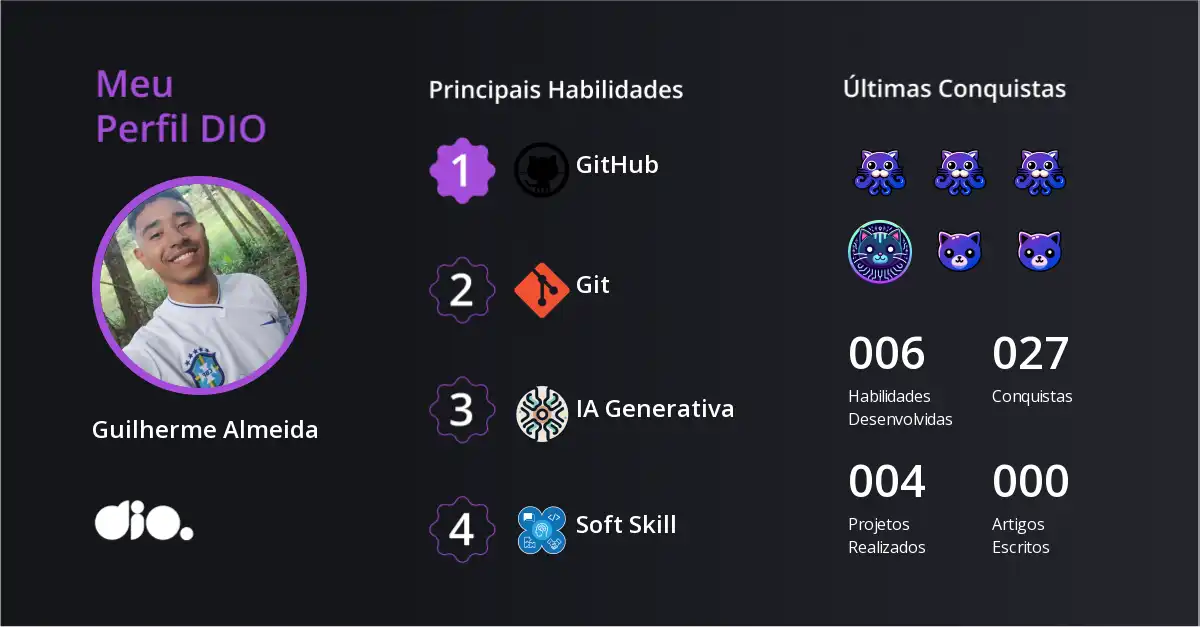 Guilherme Maximiana De Almeida — DIO Community Profile