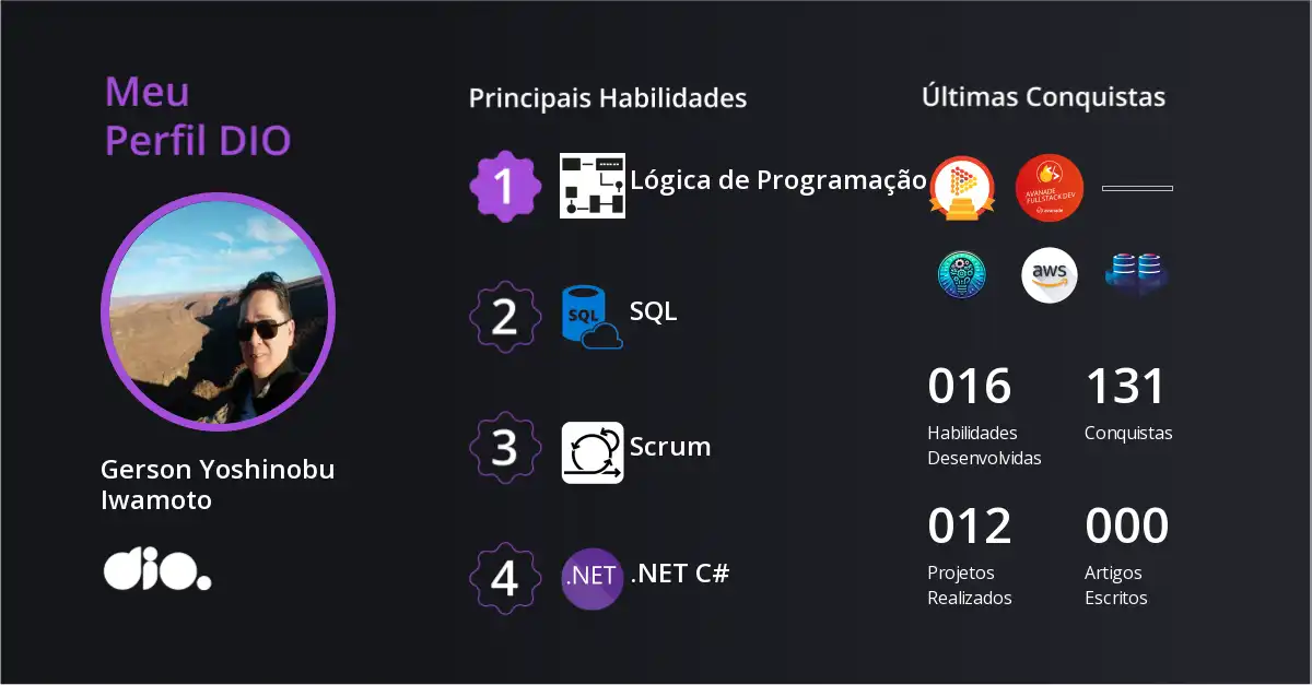 Gerson Yoshinobu Iwamoto — DIO Community Profile
