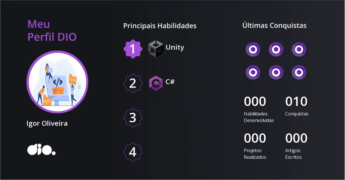 Igor Barbosa Daltoê de Oliveira — DIO Community Profile