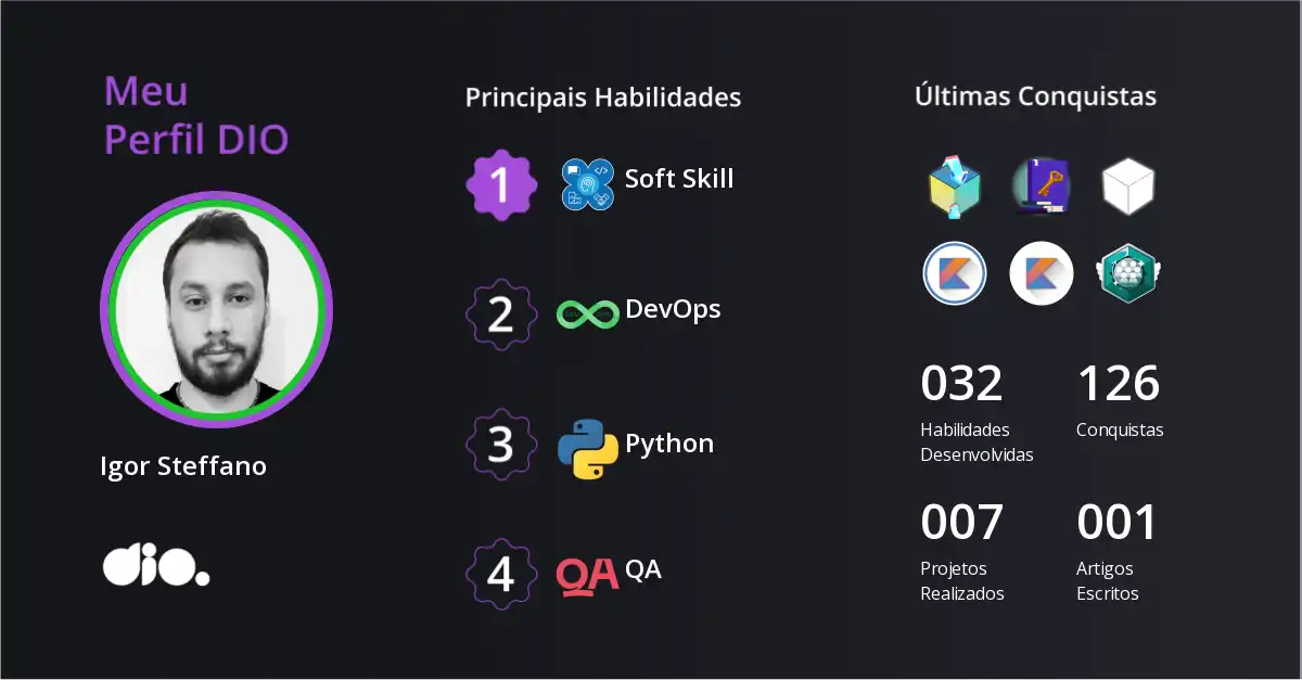 Igor Steffano — DIO Community Profile