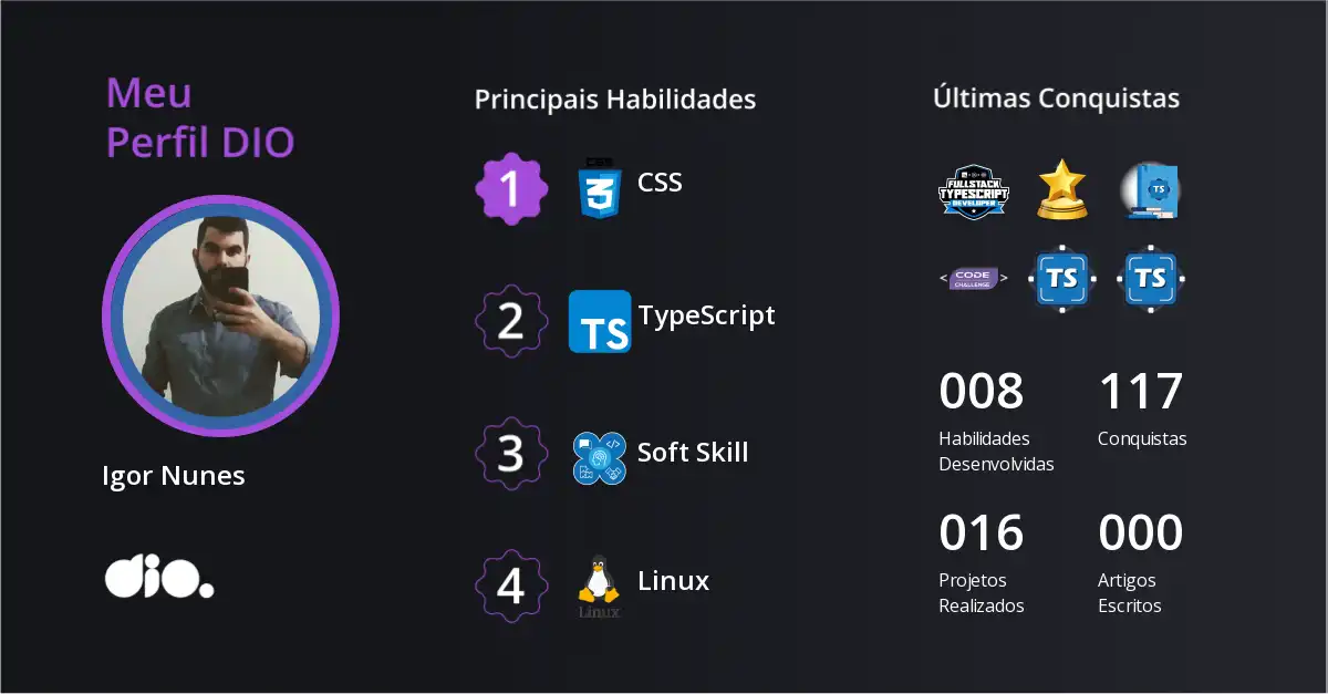 Igor Nunes — DIO Community Profile