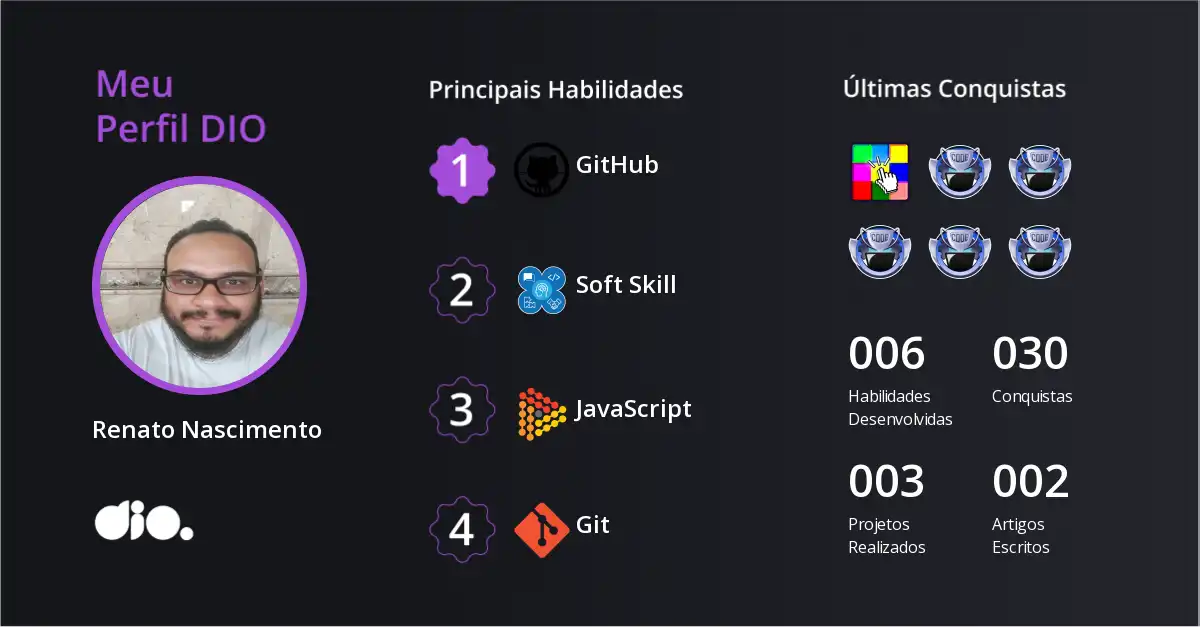 Renato Nascimento — DIO Community Profile
