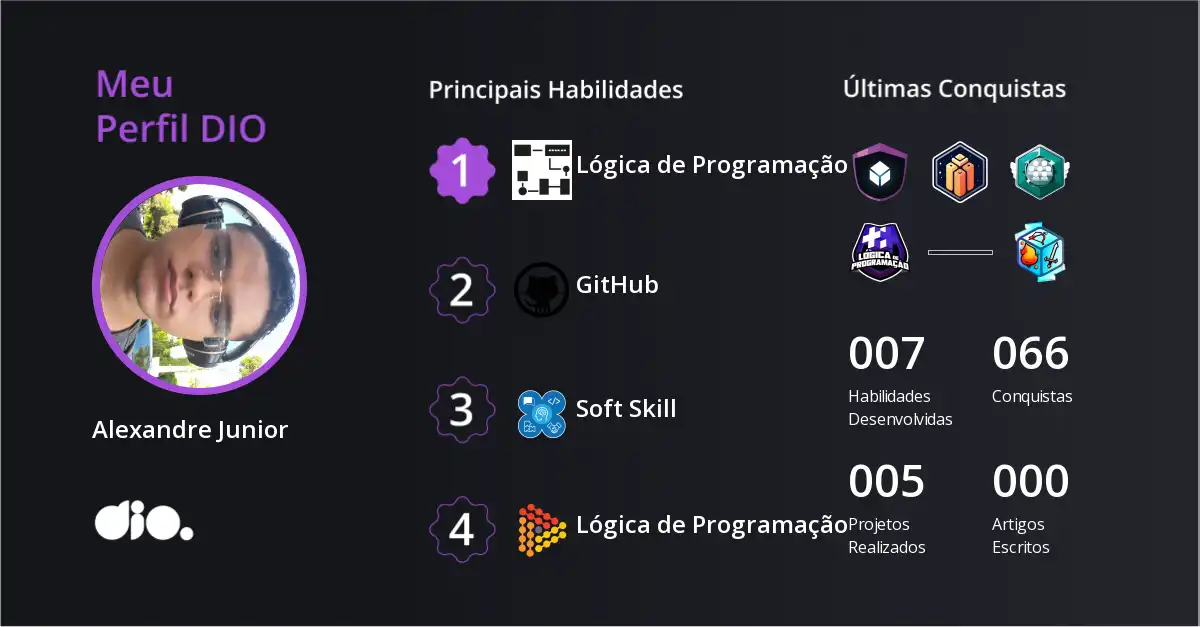 Alexandre Marinho Feitosa Junior — DIO Community Profile