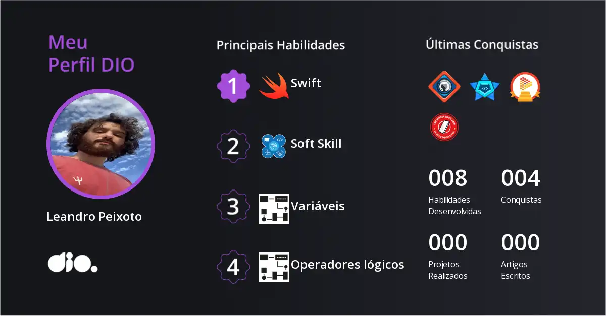 Leandro Peixoto — DIO Community Profile