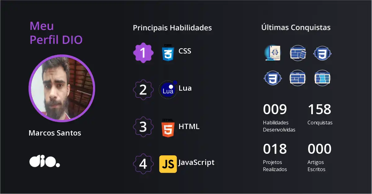 Marcos Santos — DIO Community Profile