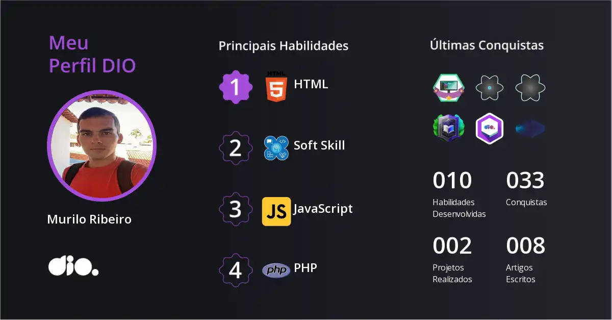 Murilo Ribeiro — DIO Community Profile