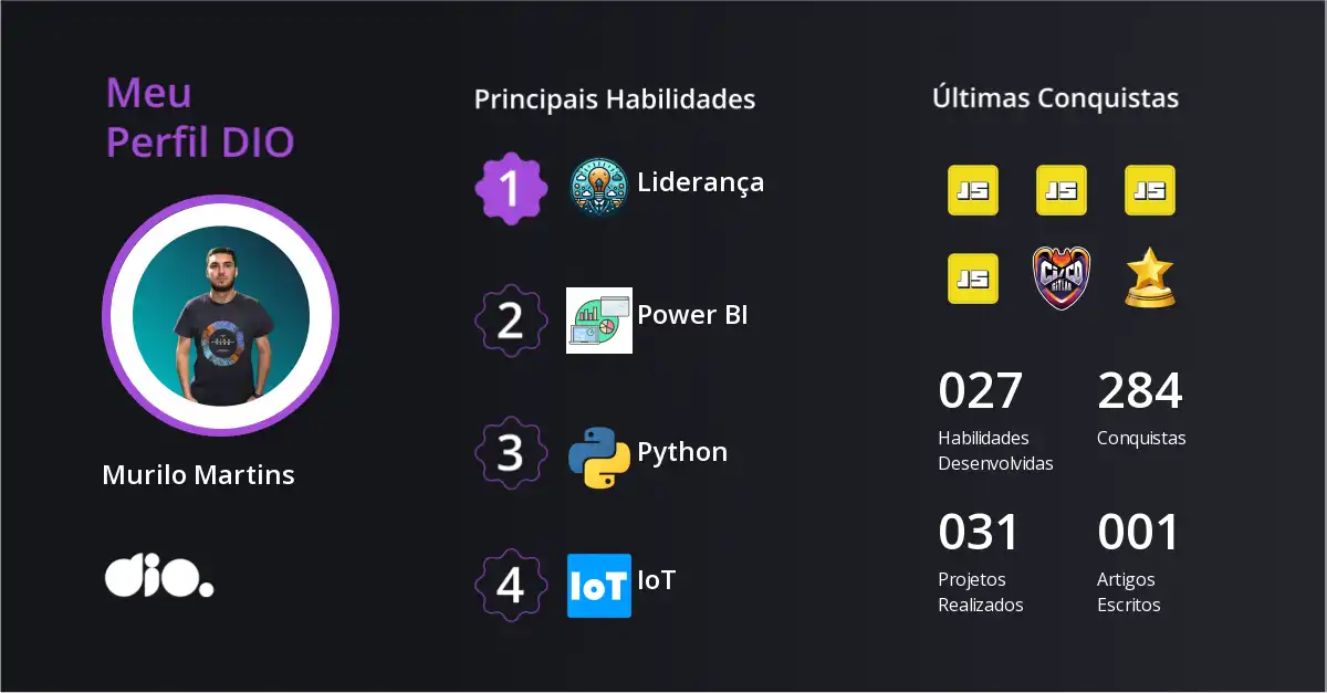 Murilo Martins — DIO Community Profile