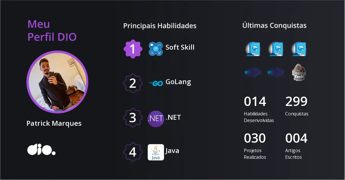 Patrick Marques — DIO Community Profile