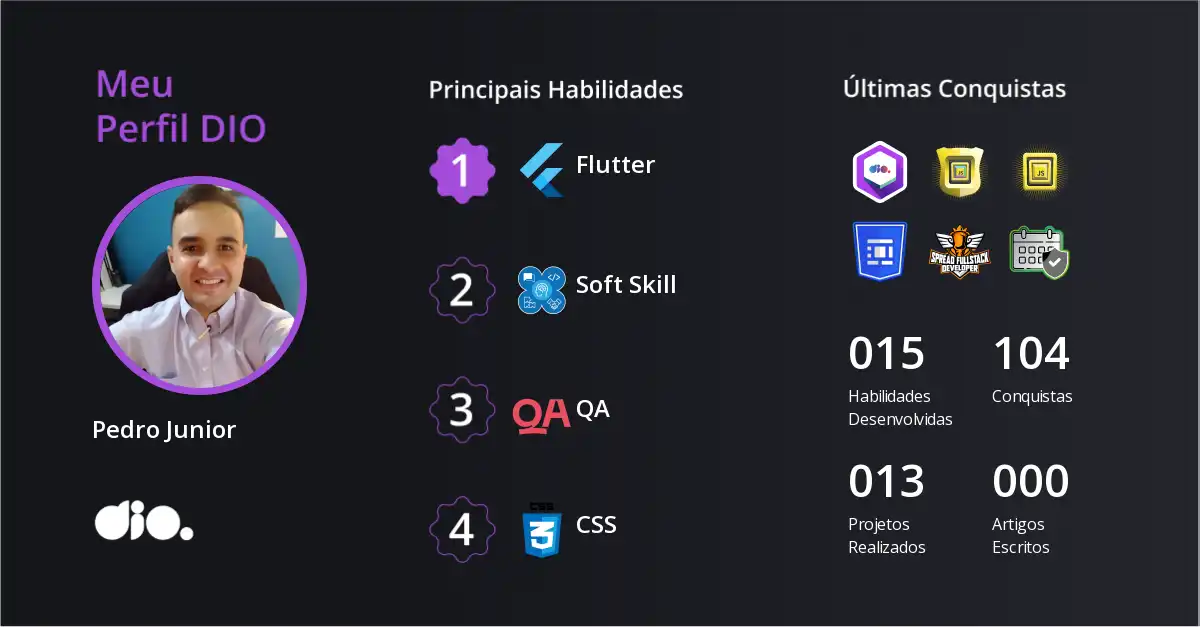 Pedro Junior — DIO Community Profile
