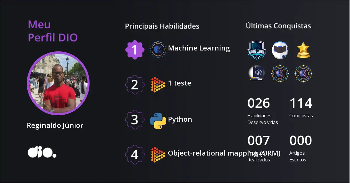 Reginaldo Júnior — DIO Community Profile
