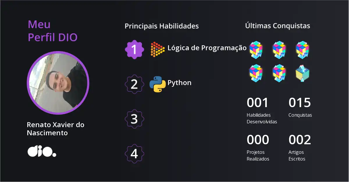 Renato Xavier do Nascimento — DIO Community Profile