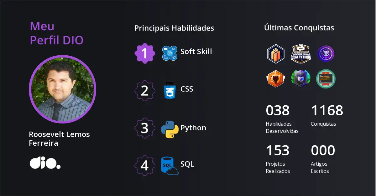 Roosevelt Lemos Ferreira — DIO Community Profile