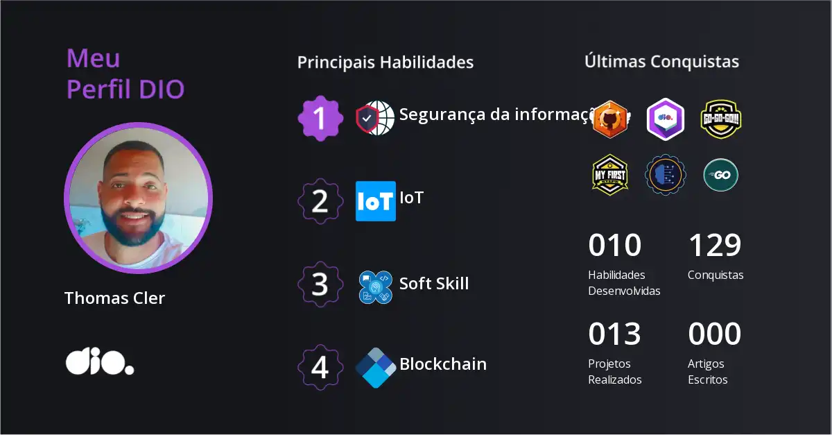 Thomas Cler — DIO Community Profile